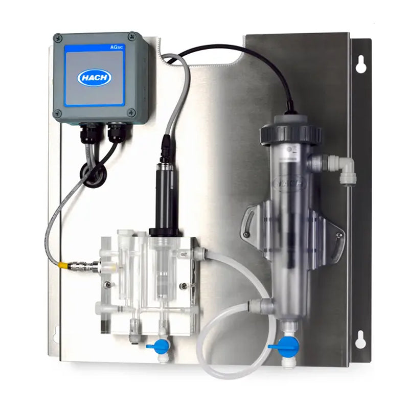 HACH CLF10sc Free Chlorine Analyzer (Panel Only) Grab Sample PN.LXV45A ...